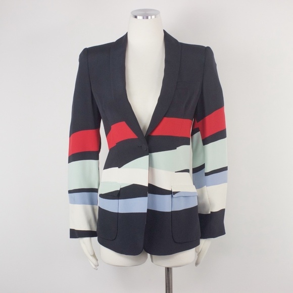 Giorgio Armani | Jackets & Coats | Giorgio Armani Silk Dressy Red ...